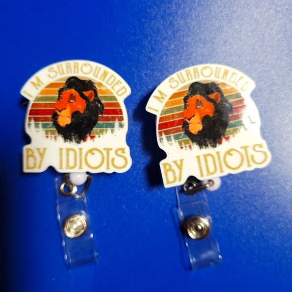 Accessories | 2 Scar Lion King Im Surrounded By Idiots Retractable ...